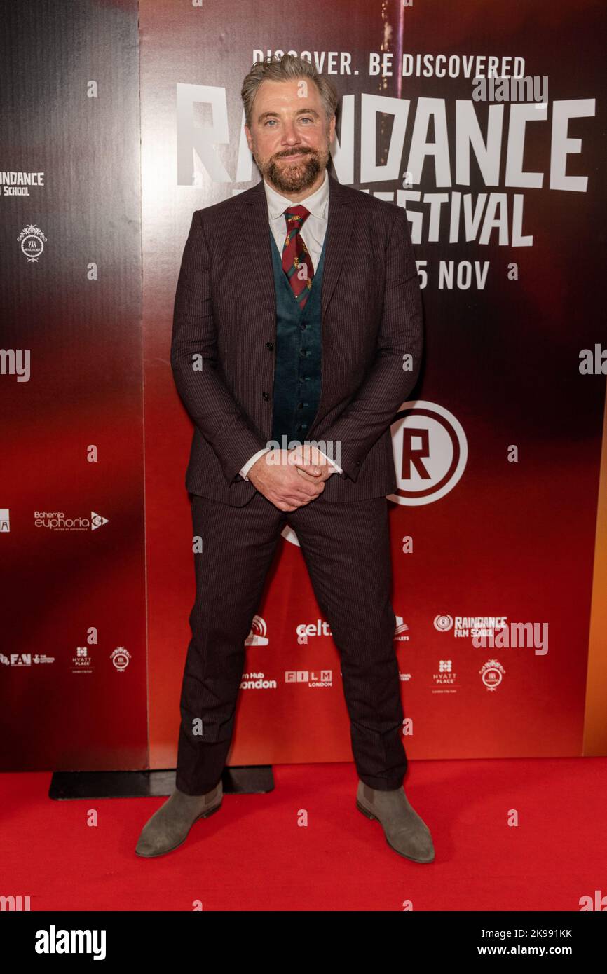 London, UK. 26th Oct, 2022. Donal Brophy attends the Raindance Film ...