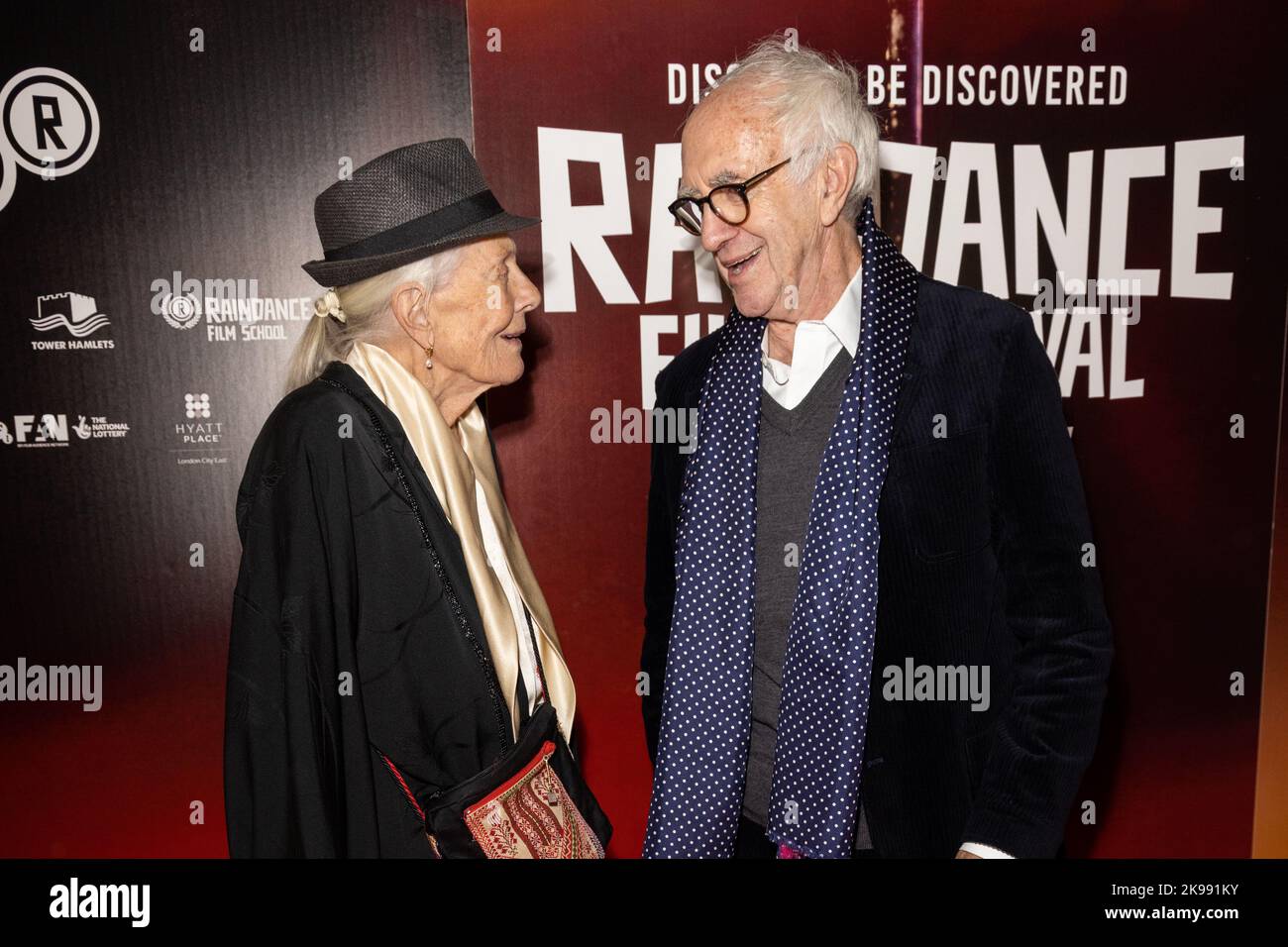 London, UK. 26th Oct, 2022. Dame Vanessa Redgrave and Sir Jonathan ...