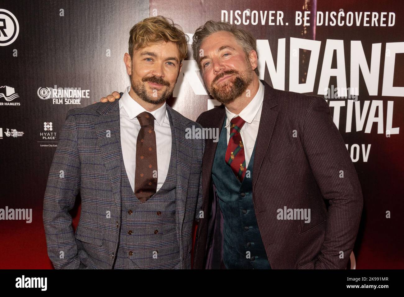 London, UK. 26th Oct, 2022. Emrhys Cooper and Donal Brophy attend the ...