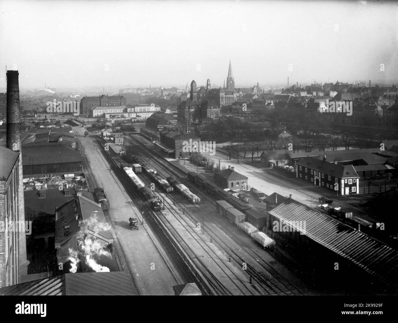 Malmö Western station Stock Photo - Alamy