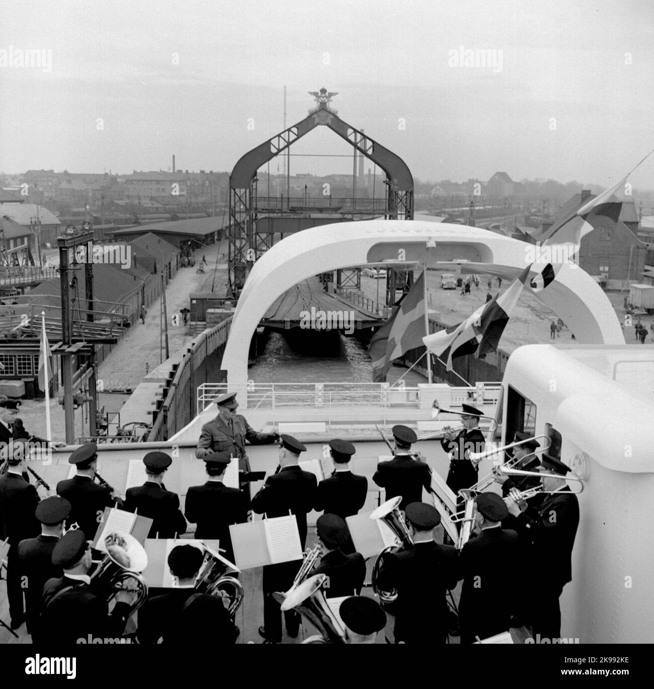 M/S Trelleborg, Inauguration Stock Photo - Alamy
