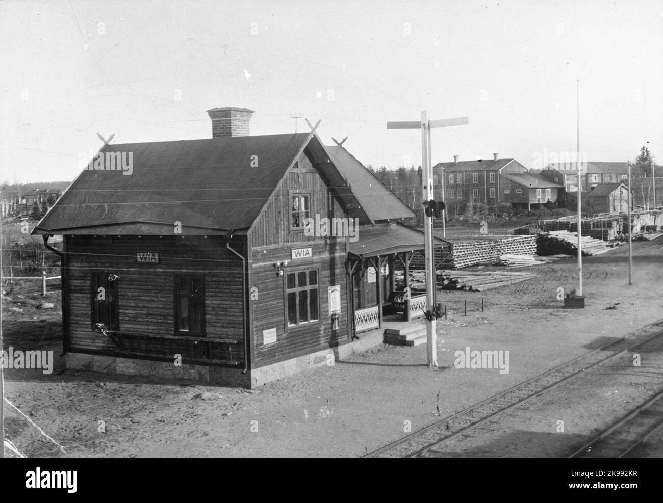 Bispar to via industrial area Stock Photo - Alamy