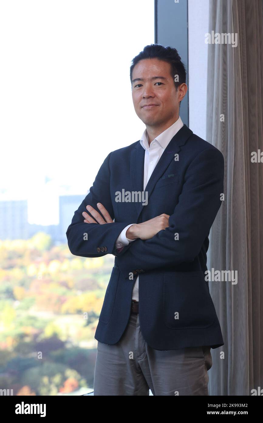 27th Oct, 2022. S. Korean director Jeon Whoo-seok Jeon Whoo-seok ...