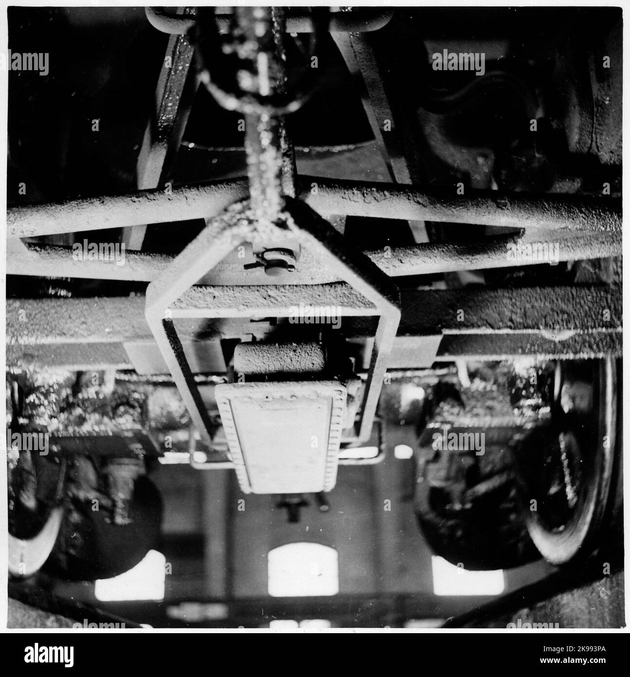 Magnet to Automatic Train Control, System Signum Stock Photo - Alamy