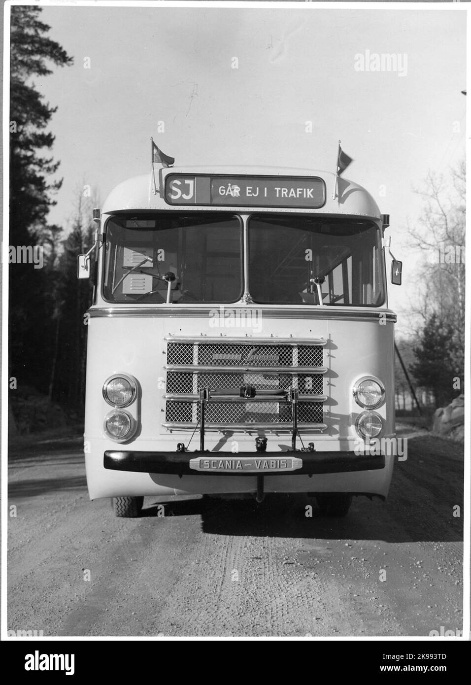 State Railways, SJ Bus Stock Photo - Alamy