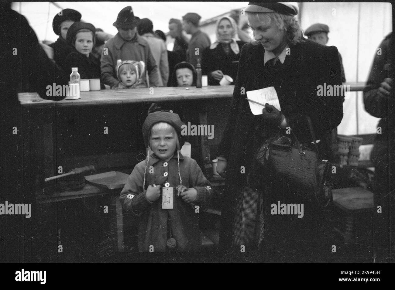 Evacuation of Finnish refugees, autumn 1944 Stock Photo - Alamy