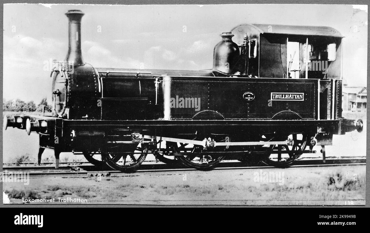 Uddevalla-Vänersborg-Herrljunga Railway, Uvhj Lok 1 "Trollhättan Stock ...