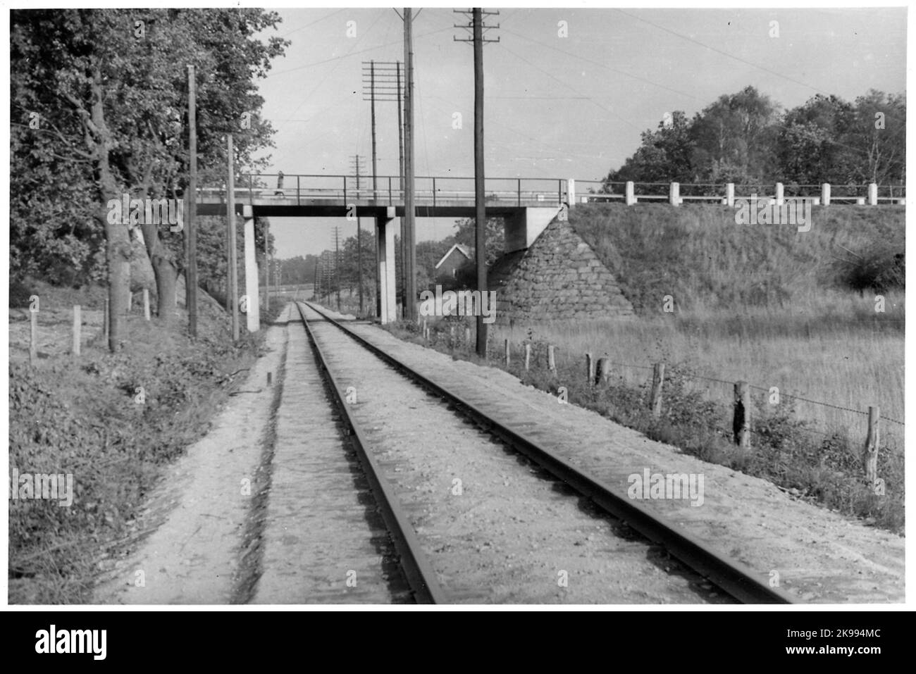 Road bridge over rail Stock Photo - Alamy