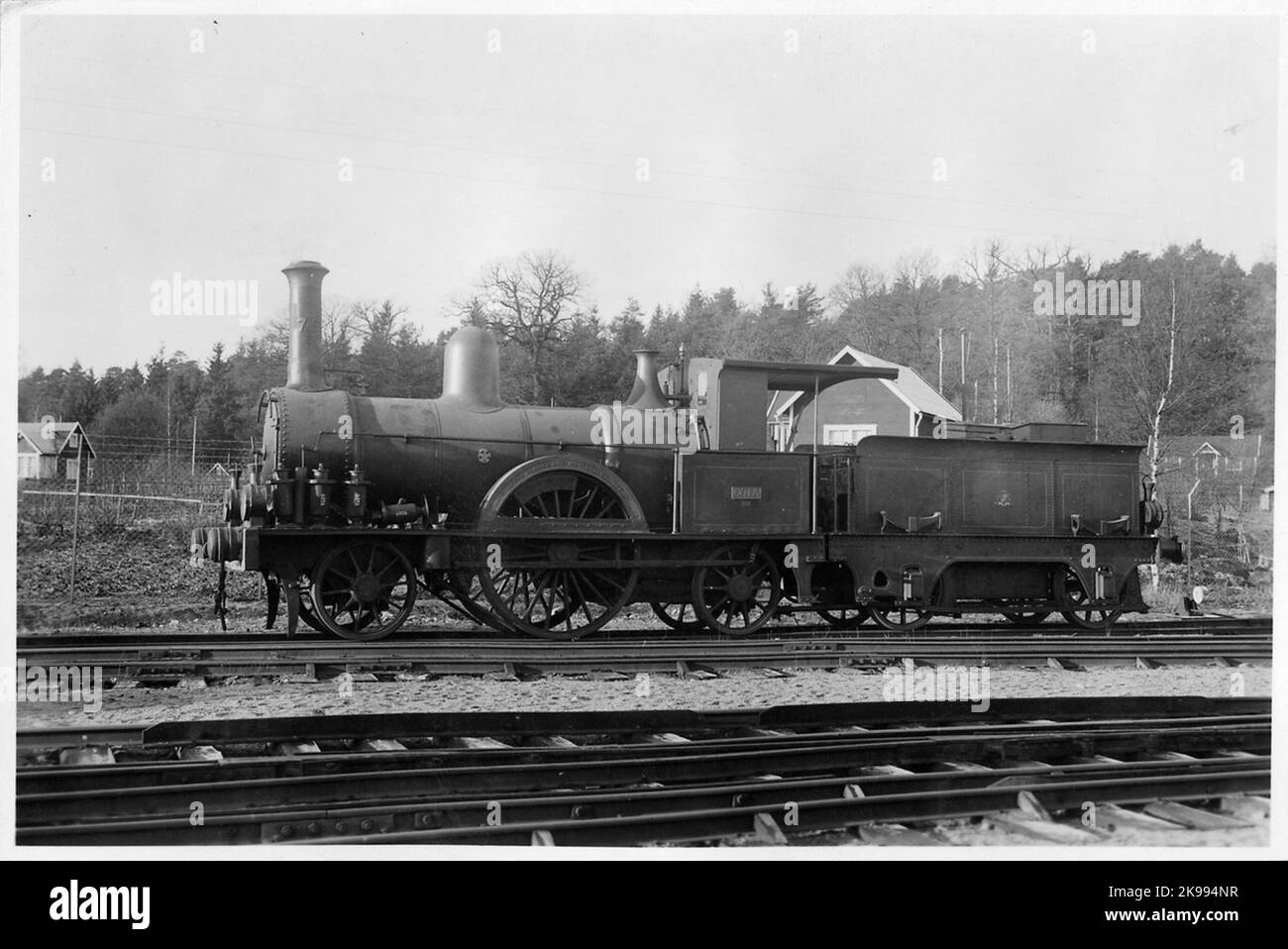 The State Railways, SJ AA 75 "Göta". This type of locomotive was the ...