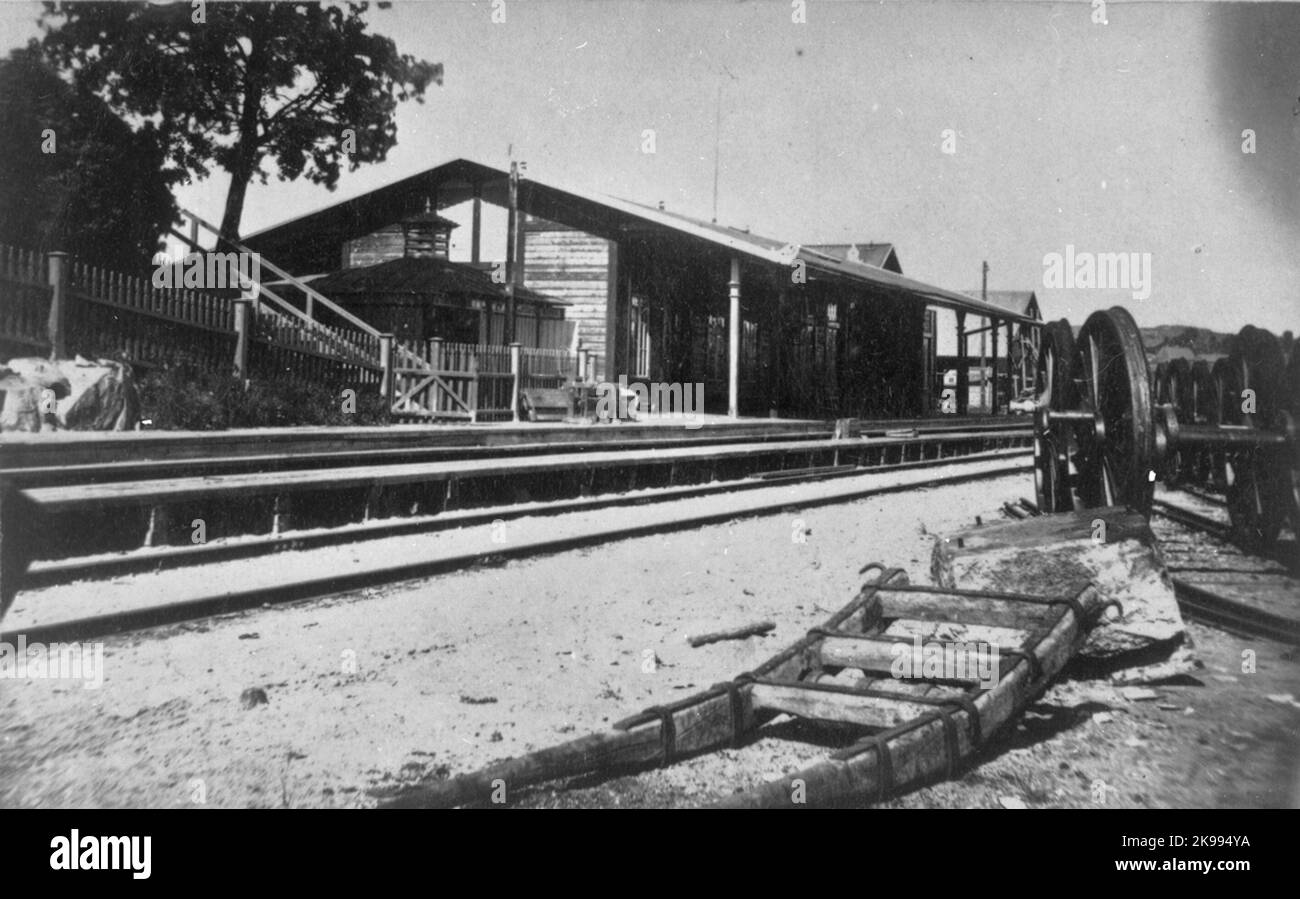 The station was taken in use in 1860 Stock Photo - Alamy