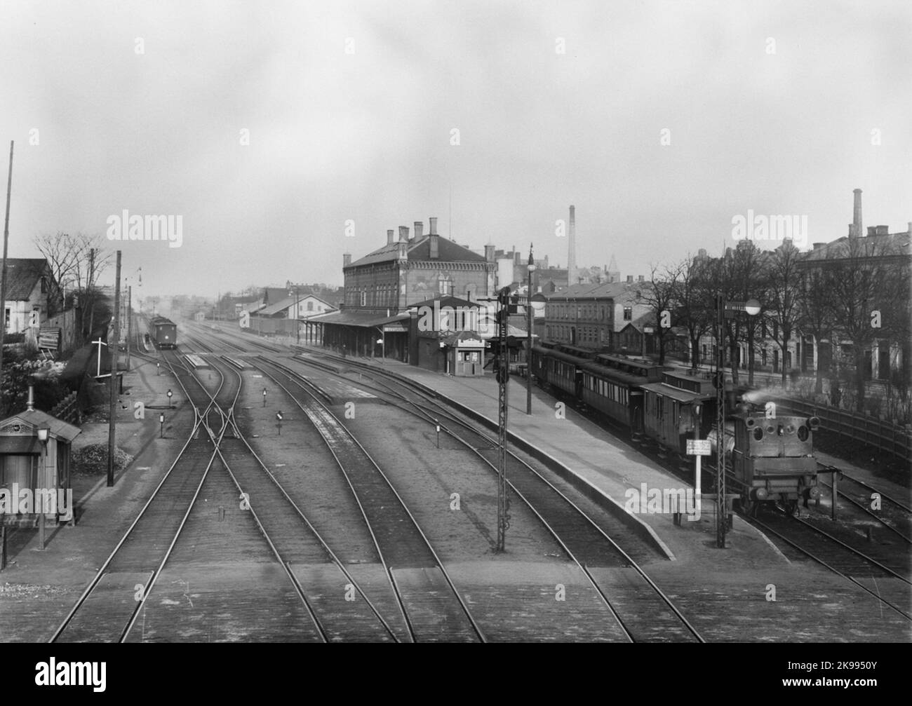 Lund Central Station Stock Photo - Alamy