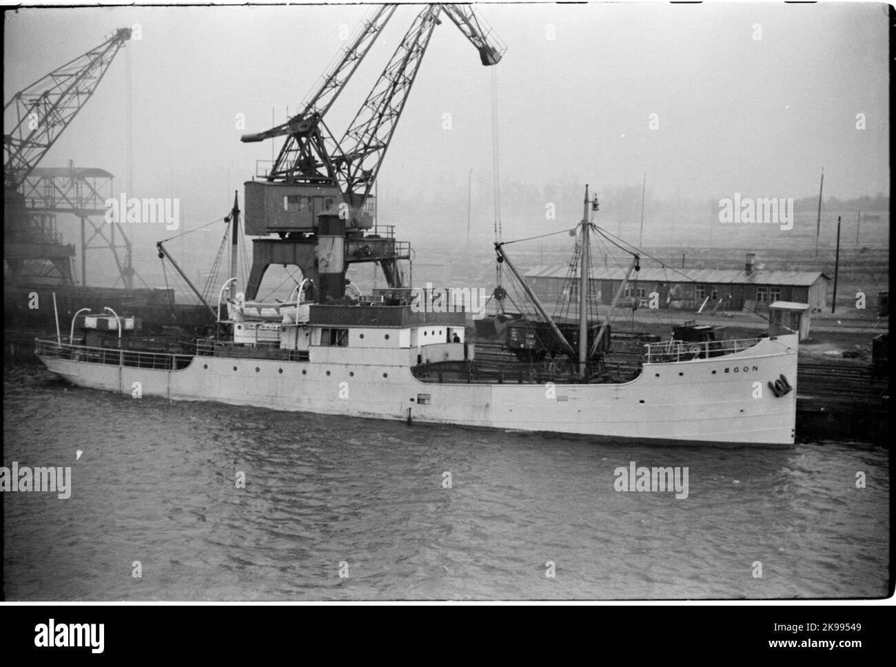 S/s egon at cargo dock Stock Photo - Alamy