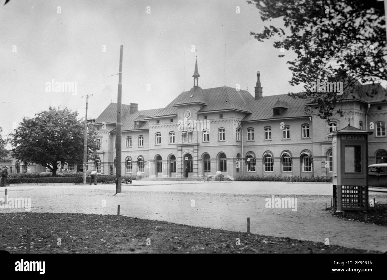 The station house Stock Photo - Alamy
