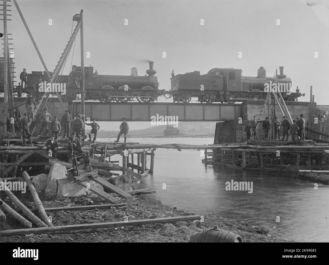 GDJ train at Brobygdj, Gävle - Dala Railway Stock Photo - Alamy