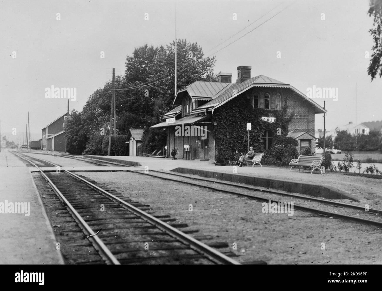 Sundsvall western station Stock Photo - Alamy