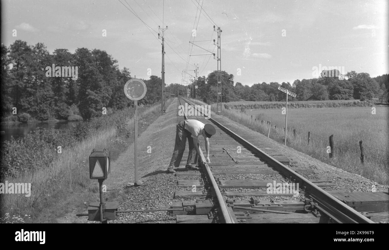 State Railways, SJ Security Service. Inspection Stock Photo - Alamy