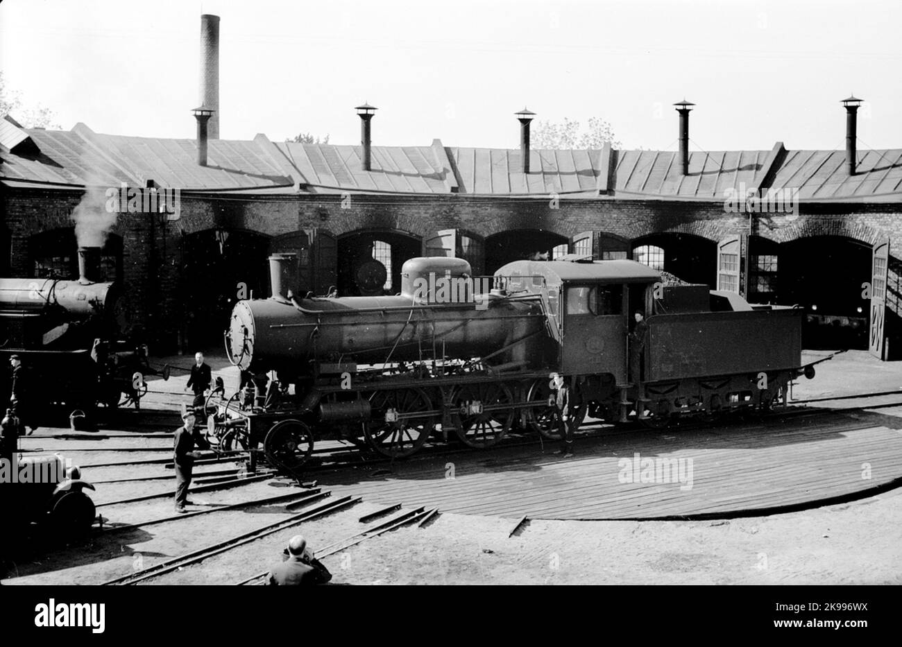 Karlskrona - Växjö Railway, CWJ, steam locomotive 20. The ...