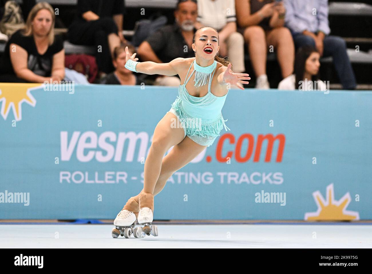 ROBERTA SASSO, Italy, performing in Junior Ladies Solo Dance - Style ...