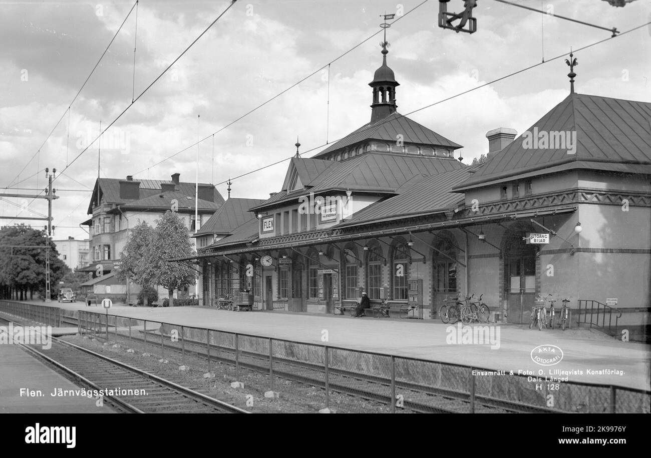 The station. Stationshus in Sten built in 1892. Architect: Folke ...