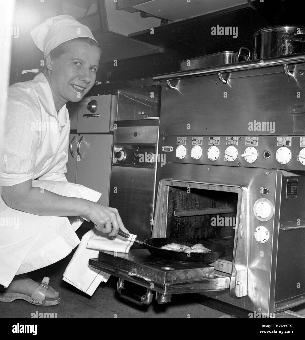 State Railways, SJ RB02, Buffet's car, kitchenette Stock Photo - Alamy