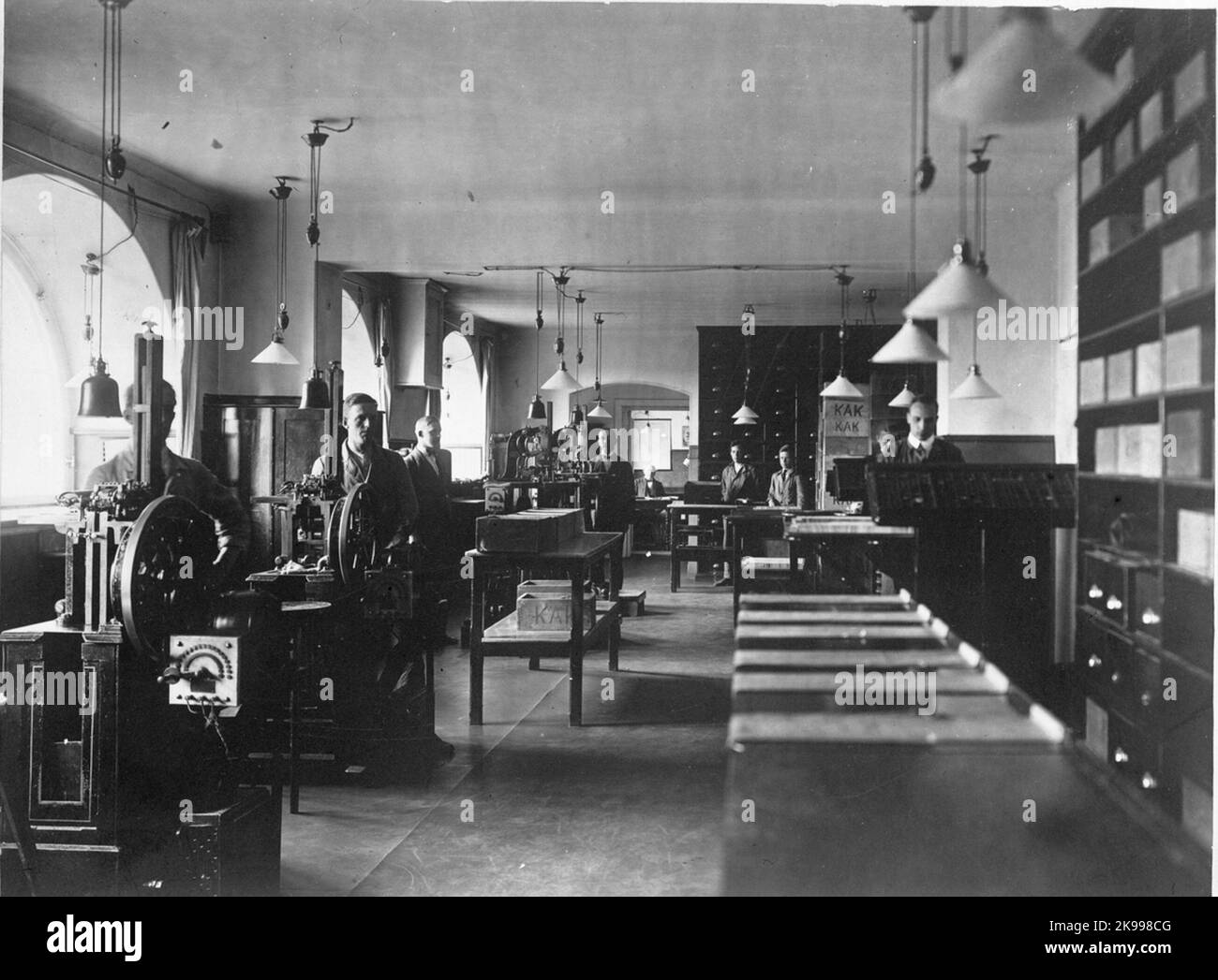 Printing Edmonsonian tickets (cardboard tickets Stock Photo - Alamy