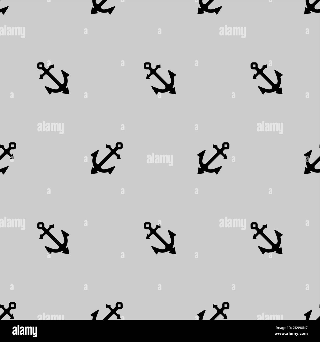 Anchor ship pattern seamless. Vector background. Baby fabric texture ...