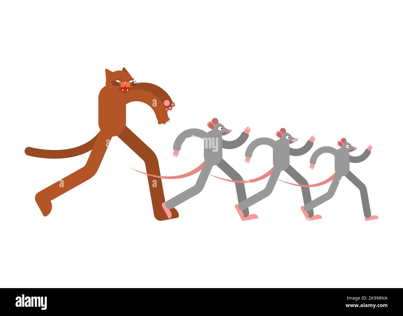 Rats silhouette hi-res stock photography and images - Alamy