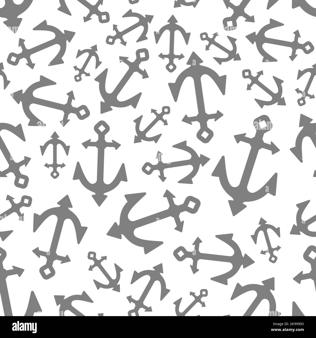 Anchor ship pattern seamless. Vector background. Baby fabric texture ...