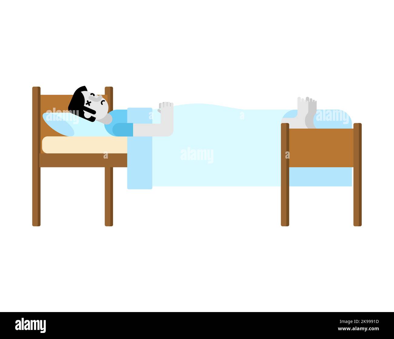 Morgue body Stock Vector Images - Alamy