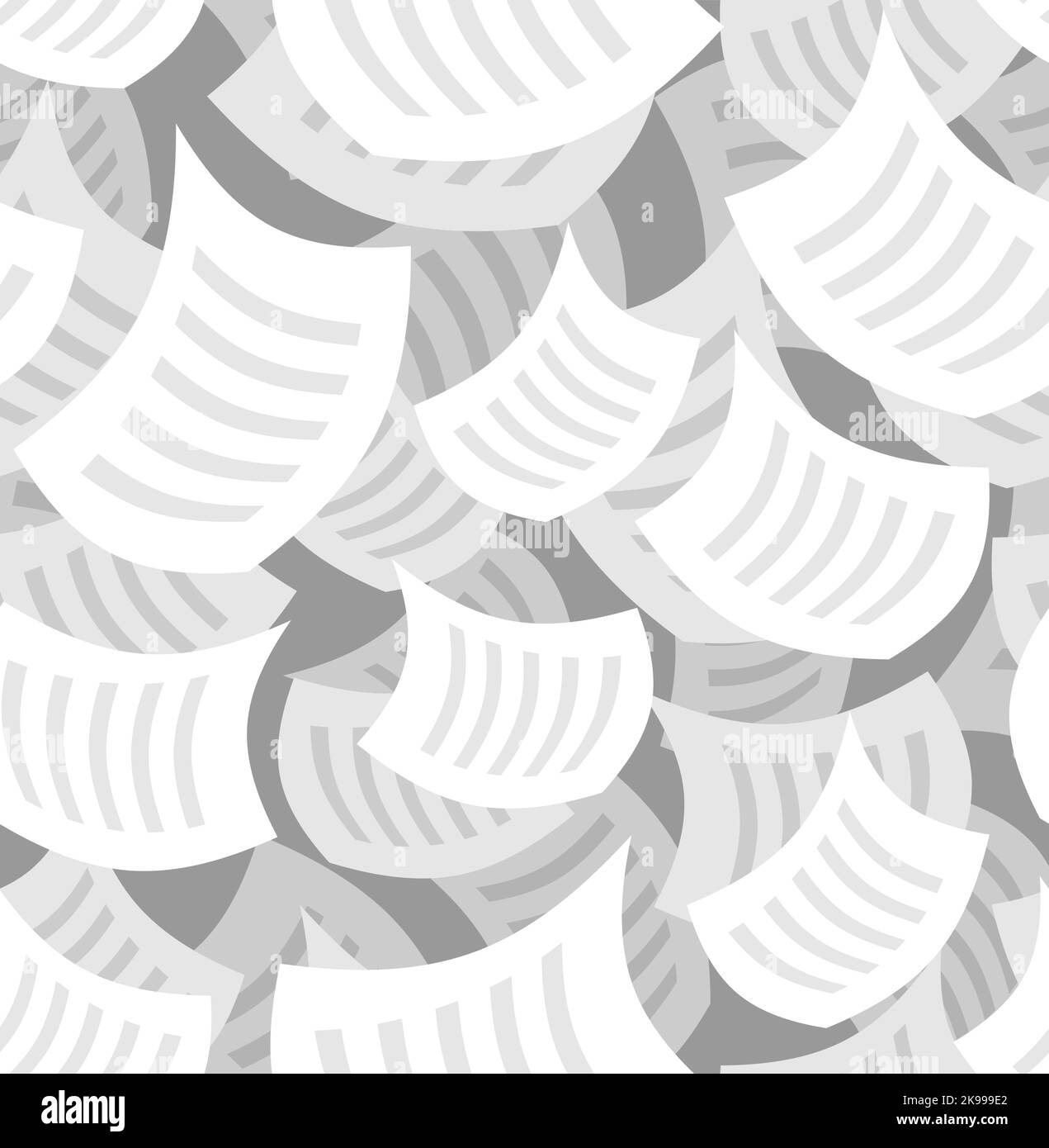 Document Falls Pattern Seamless Sheet Of Paper Flies Background Stock Vector Image And Art Alamy