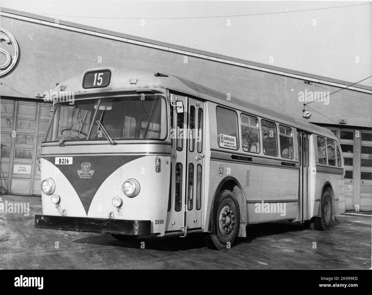 State Railways, SJ Bus 2890 Stock Photo - Alamy