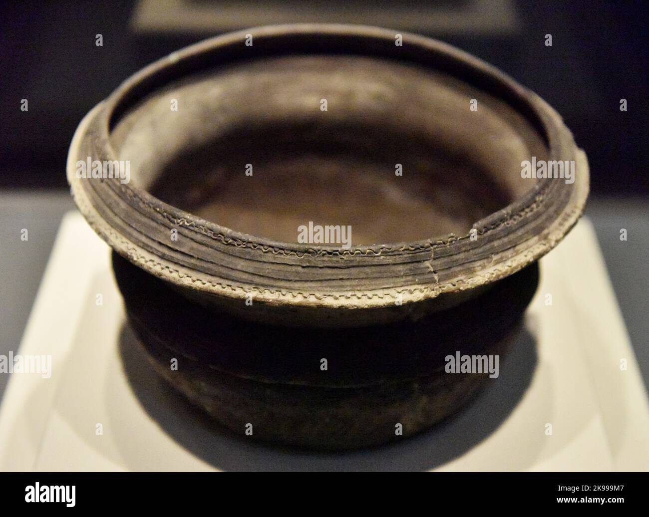 HANGZHOU, CHINA - SEPTEMBER 6, 2022 - £¨FILE£©Neolithic pottery ...