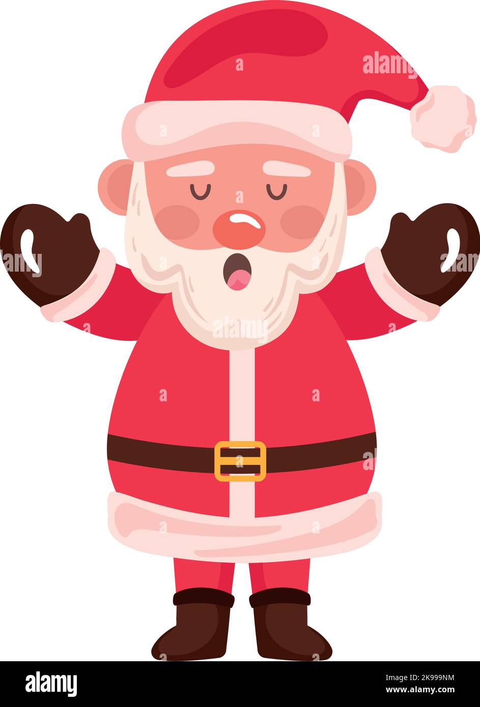 santa claus celebrating Stock Vector Image & Art - Alamy