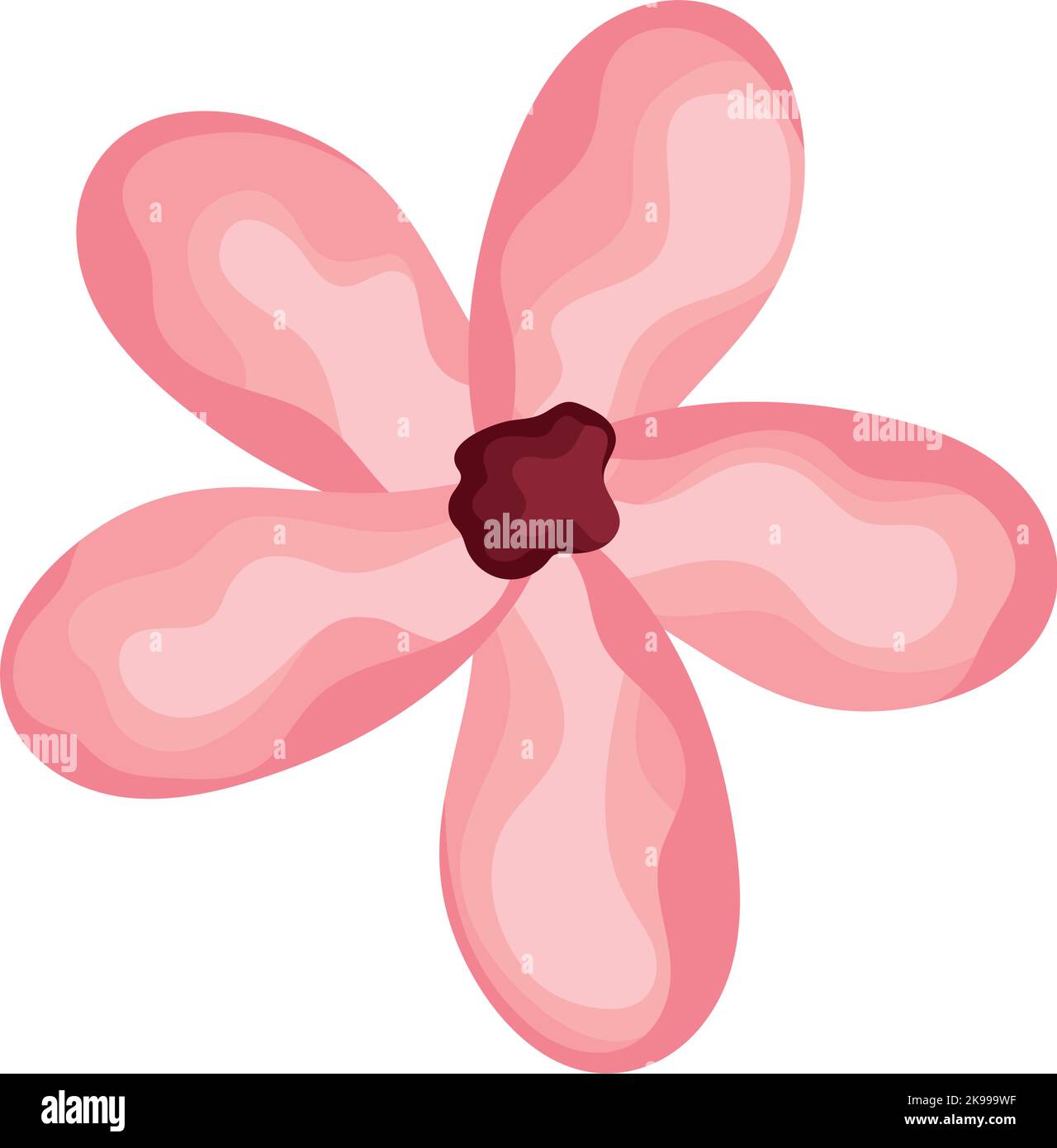 pink flower garden Stock Vector Image & Art - Alamy