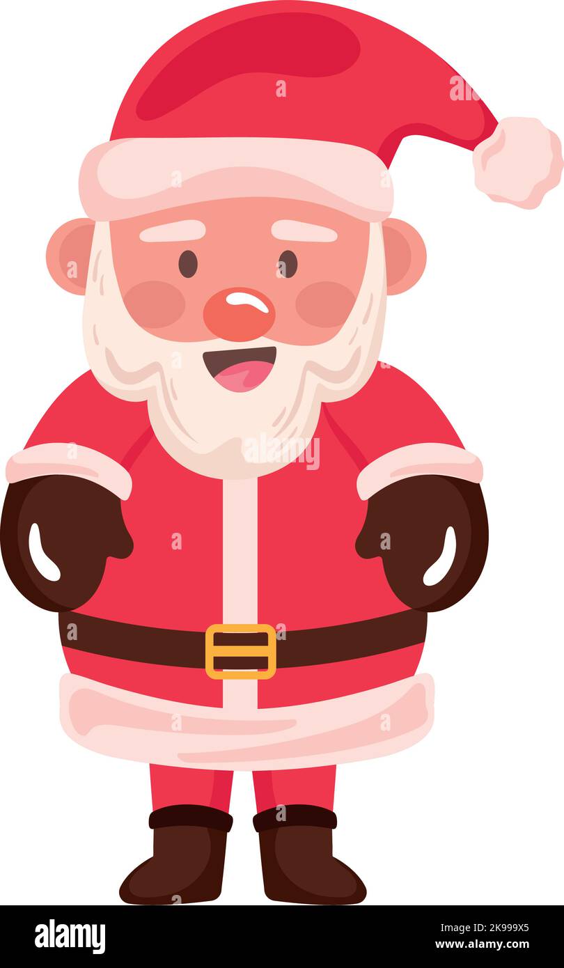 santa claus standing Stock Vector Image & Art - Alamy