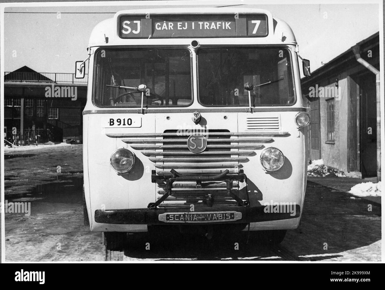 State Railways, SJ Bus Stock Photo - Alamy