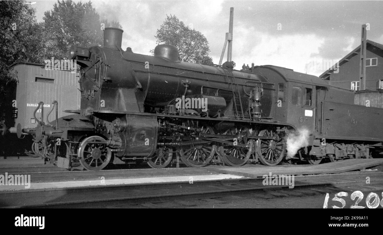 Norwegian steam locomotive NHJ A 5. Bangårdsbagn Stock Photo - Alamy