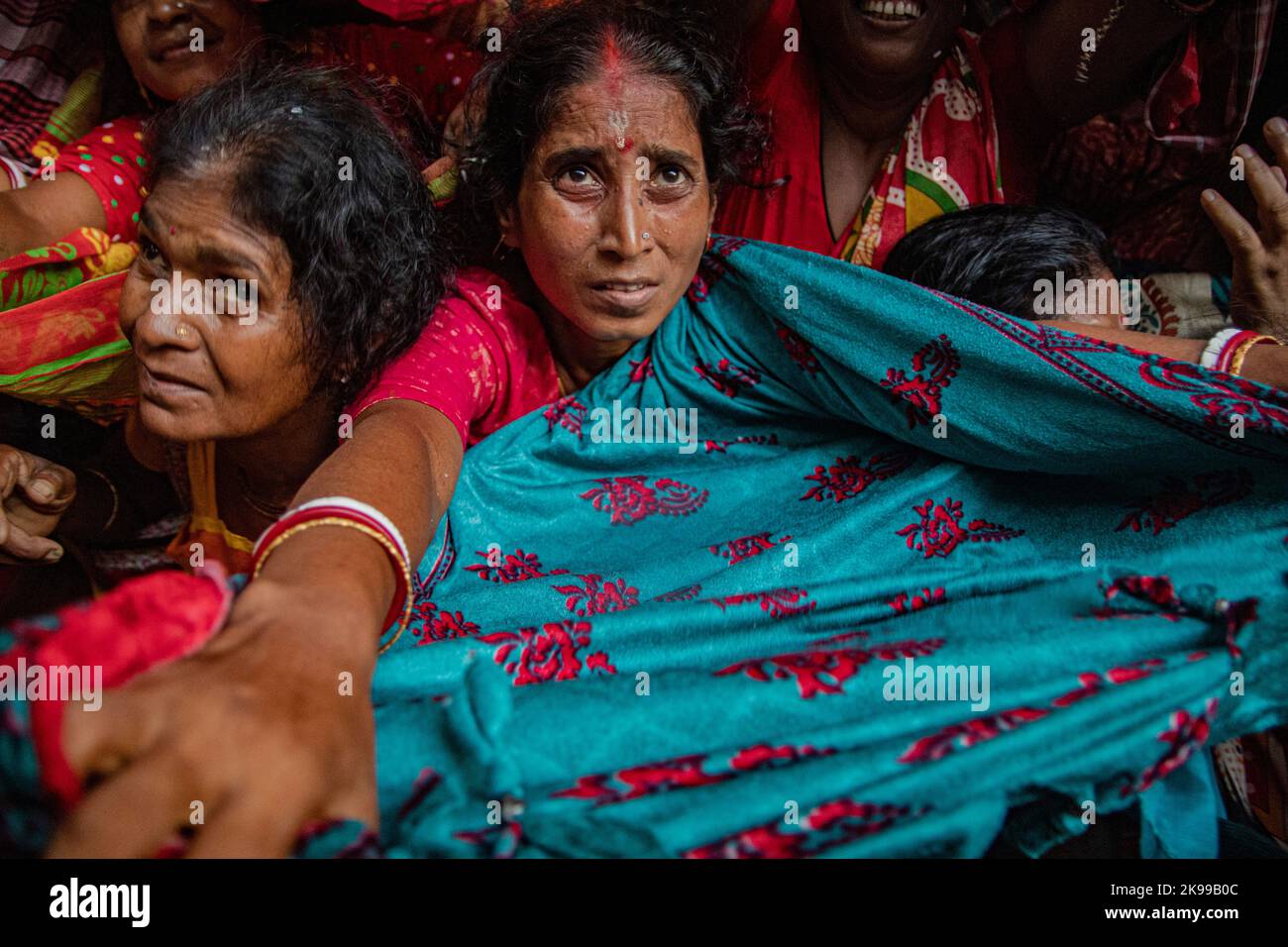 Kolkata, India. 26th Oct, 2022. The festival Annkut Puja, popularly ...