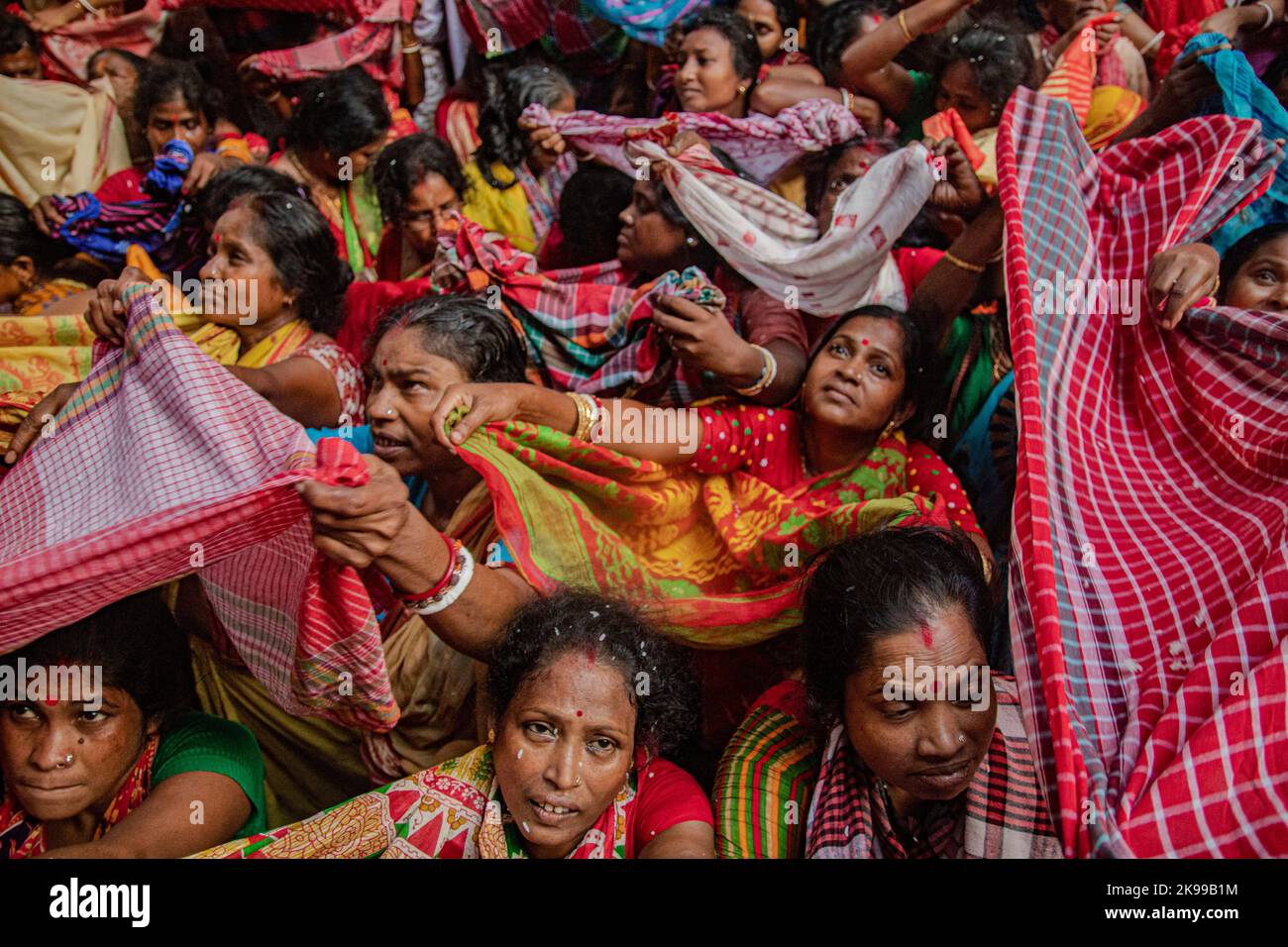 Kolkata, India. 26th Oct, 2022. The festival Annkut Puja, popularly ...