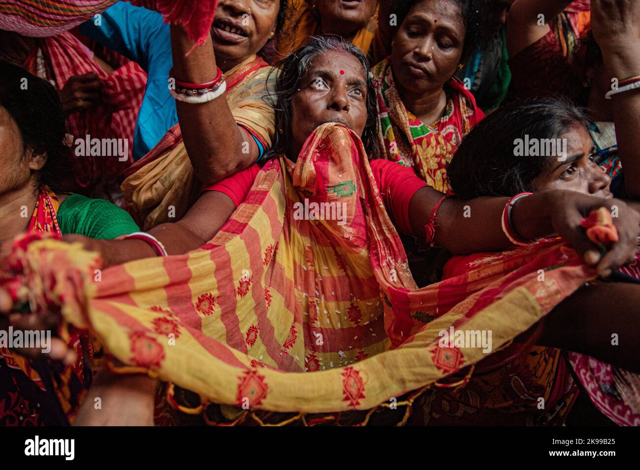 Kolkata, India. 26th Oct, 2022. The festival Annkut Puja, popularly ...
