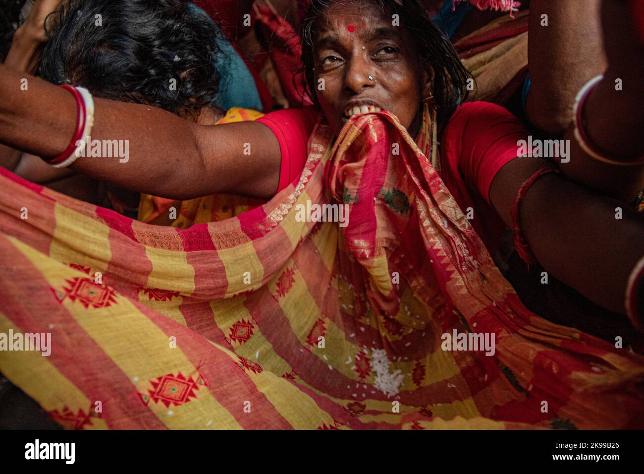 Kolkata, India. 26th Oct, 2022. The festival Annkut Puja, popularly ...