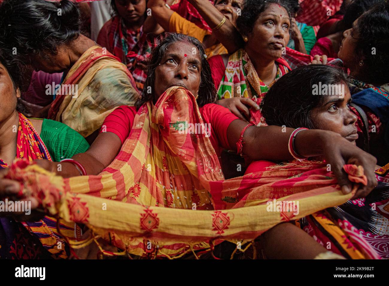 Kolkata, India. 26th Oct, 2022. The festival Annkut Puja, popularly ...
