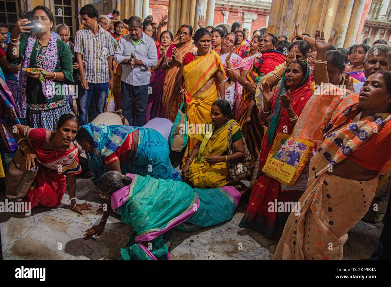 Kolkata, India. 26th Oct, 2022. The festival Annkut Puja, popularly ...