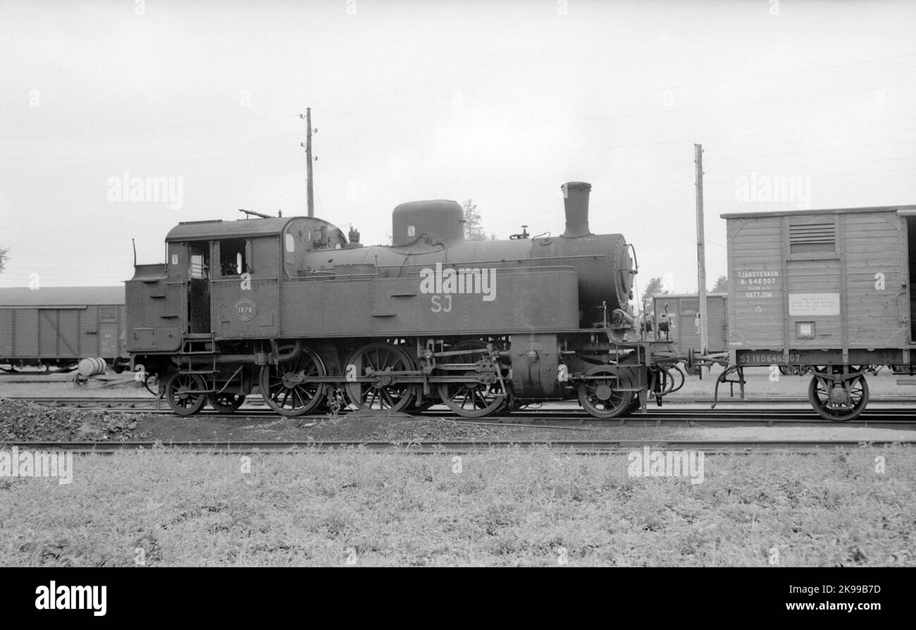 Svenska Cellulosa AB. Matfors paper mill. The State Railways, SJ S7 ...