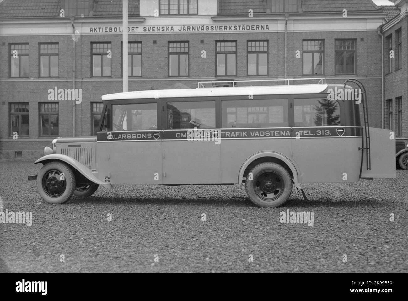 Volvo LV72 bus for D. Larsson, Vadstena. The body made by the limited ...