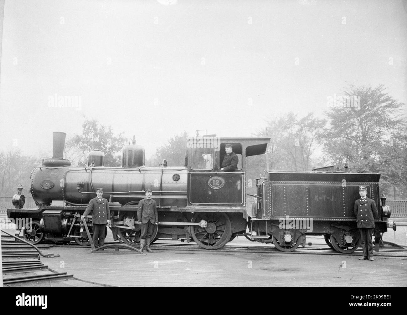 Kalmar - Torsås Railway, KTSJ LOK 12 Stock Photo - Alamy