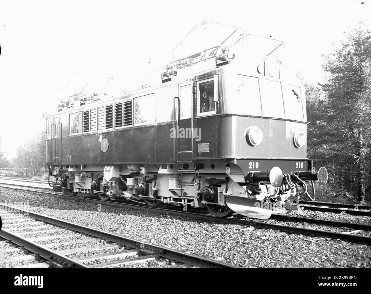 Bergslagernas Railways, BJ O 210. Vagn & Machine Factory Asj Stock ...