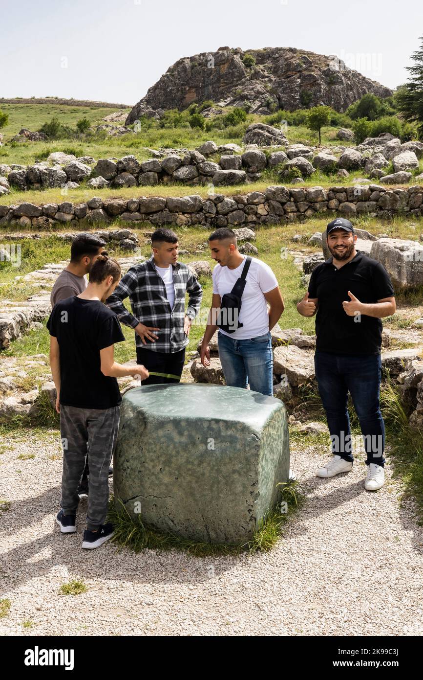 Hattusa, Hattusas, Wish Stone(green stone), Temple 1(Great Temple ...