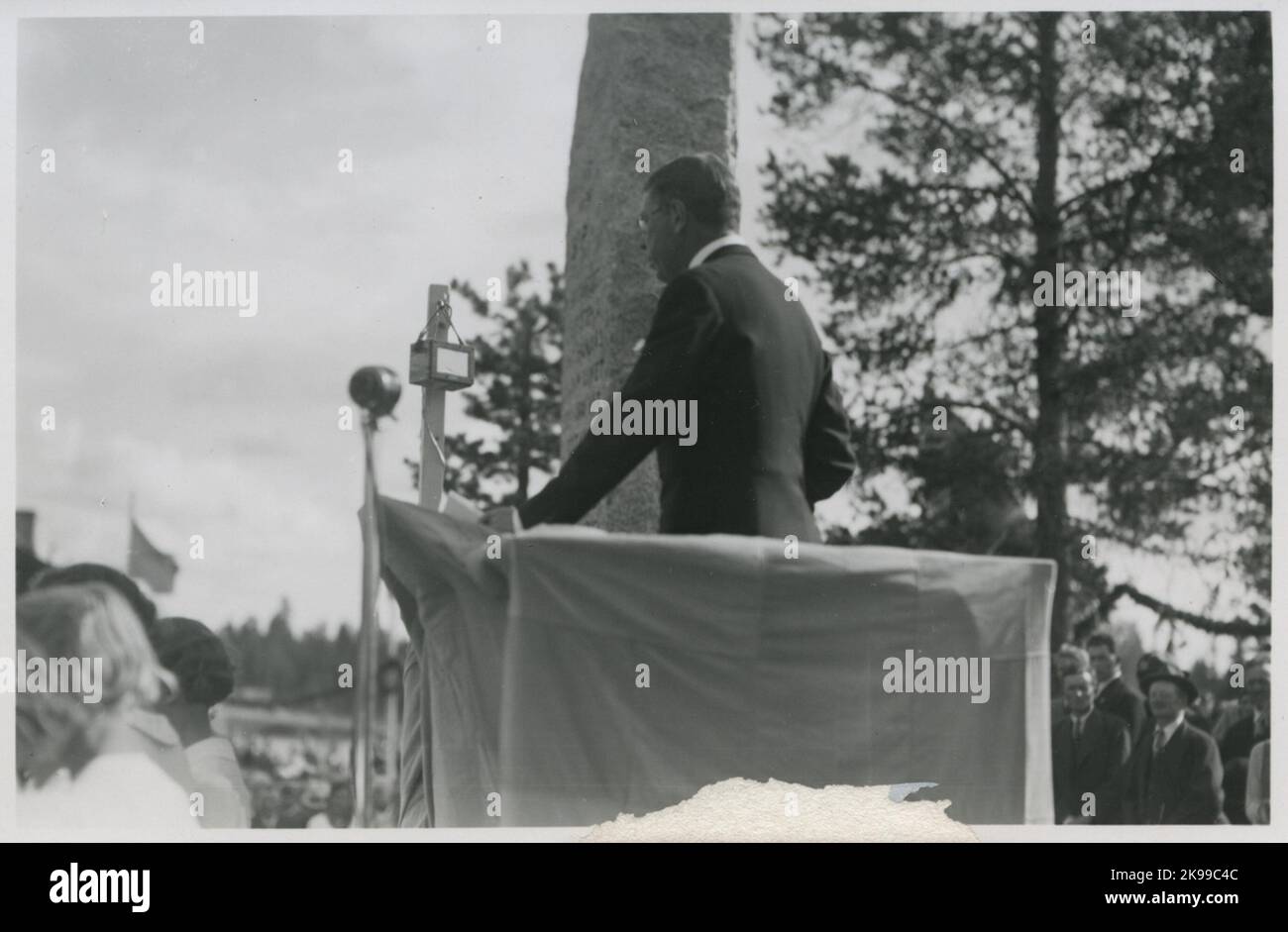 The Crown Prince speaks during the inauguration of the completed ...