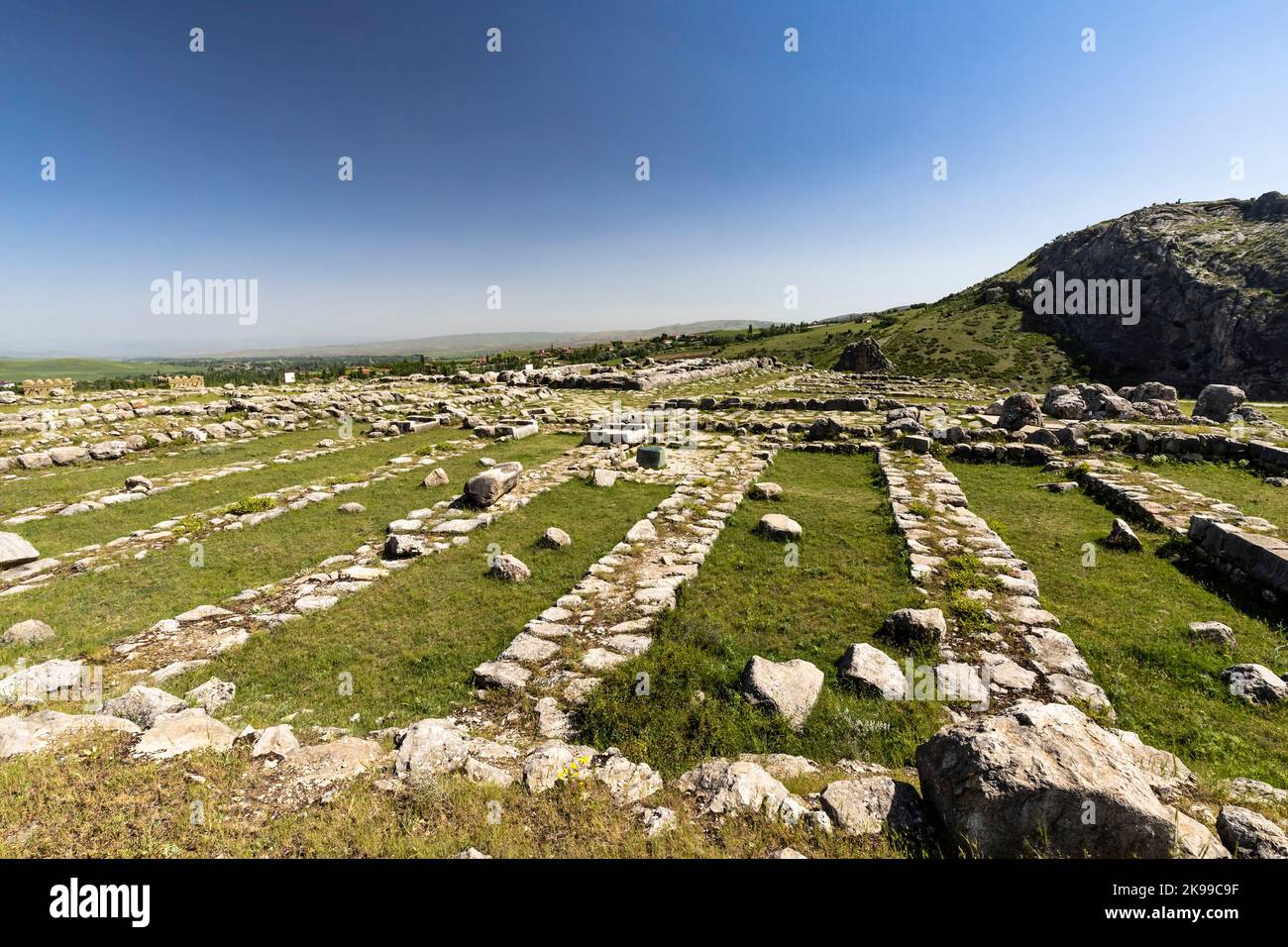 Hattusa, Hattusas, Temple 1(Great Temple) complex, capital of Hittite ...
